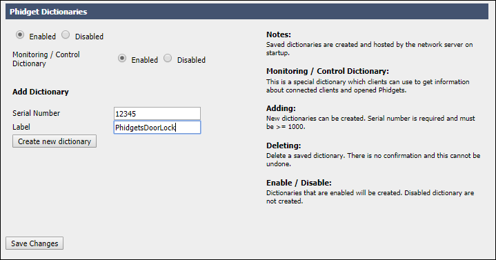 Phidgets Projects: Lock up with Phidgets