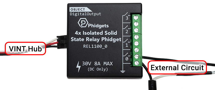 4x Isolated Solid State Relay Phidget - REL1100_0 at Phidgets