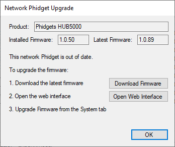 Phidget Control Panel - Phidgets Support