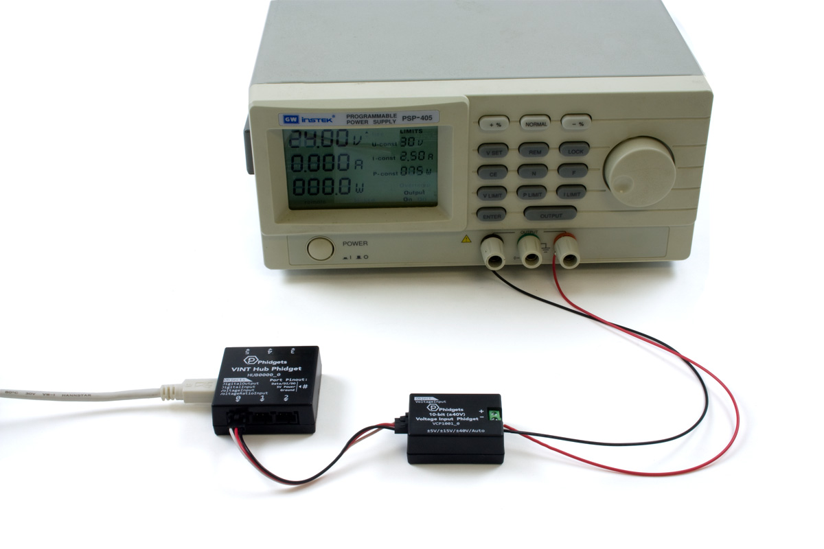 (±40V) Voltage Input Phidget - VCP1001_0 at Phidgets