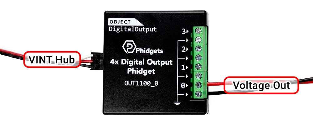 4x Digital Output Phidget - OUT1100_0 - Phidgets