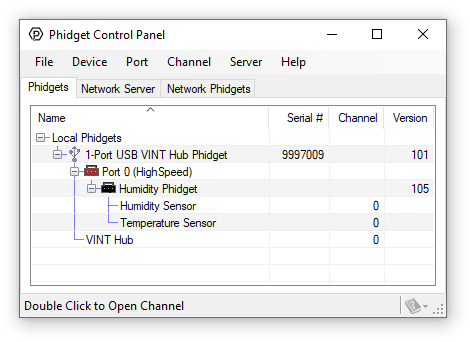 1-Port VINT Hub Phidget - HUB0007_0 - Phidgets