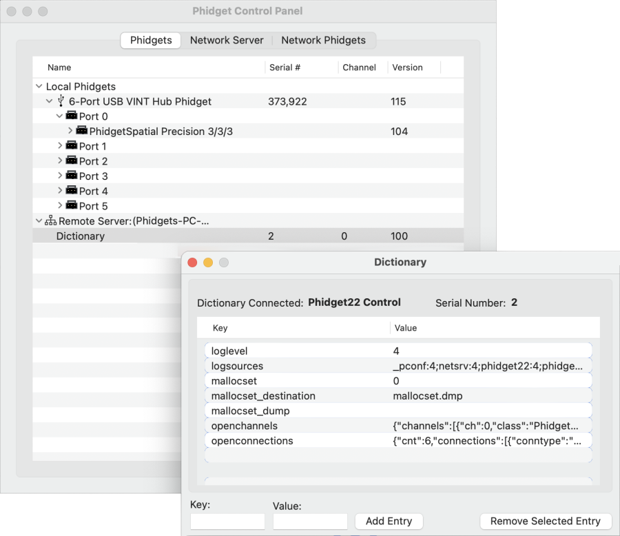 Phidget Control Panel - Phidgets Support