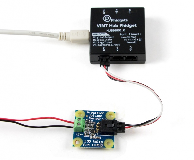 Precision Voltage Sensor - 1135_0B - Phidgets