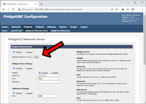 MURVV Robot with JavaScript - Phidgets Support