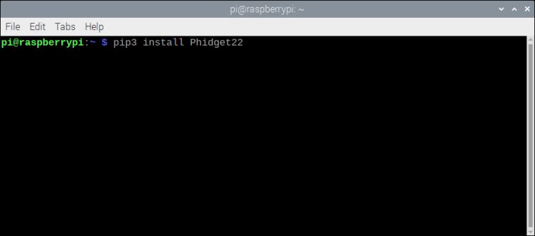 Raspberry Pi And Python Phidgets Support