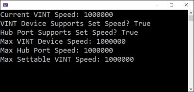 VINT Communication Speed Guide - Phidgets Support
