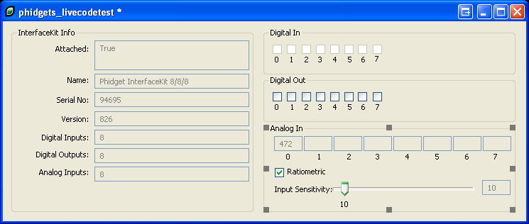 Language - LiveCode - Phidgets Legacy Support
