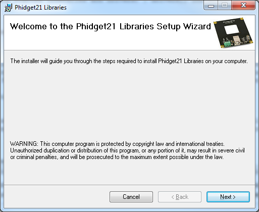 OS - Windows - Phidgets Legacy Support