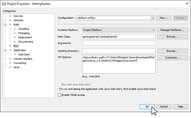 Getting Started Kit - Configure IDE - Phidgets