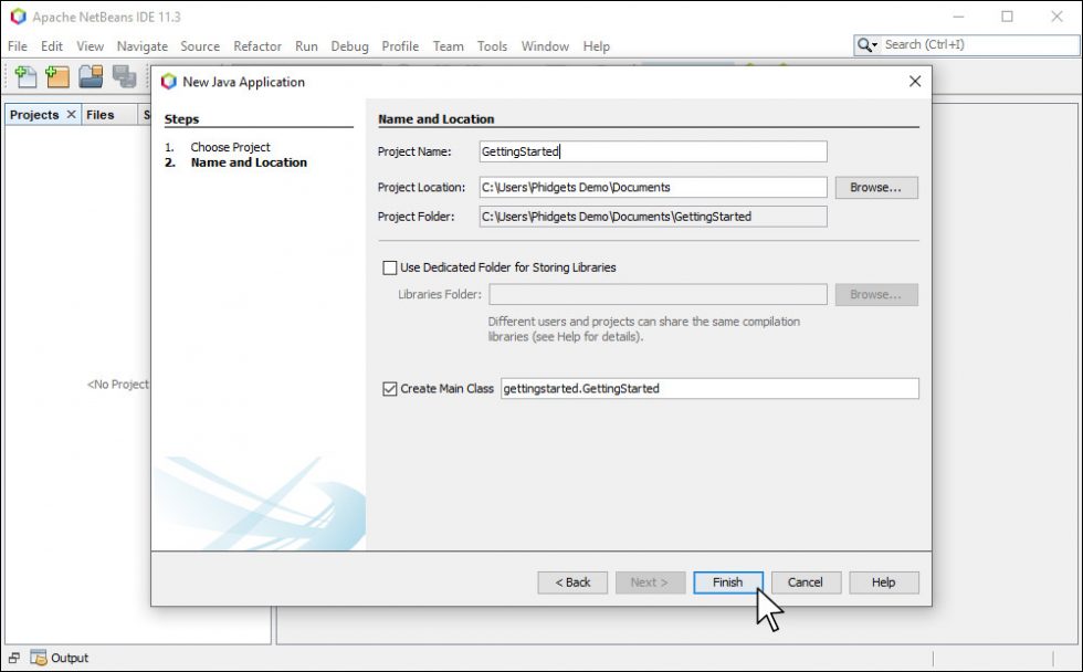 Getting Started Kit - Configure IDE - Phidgets