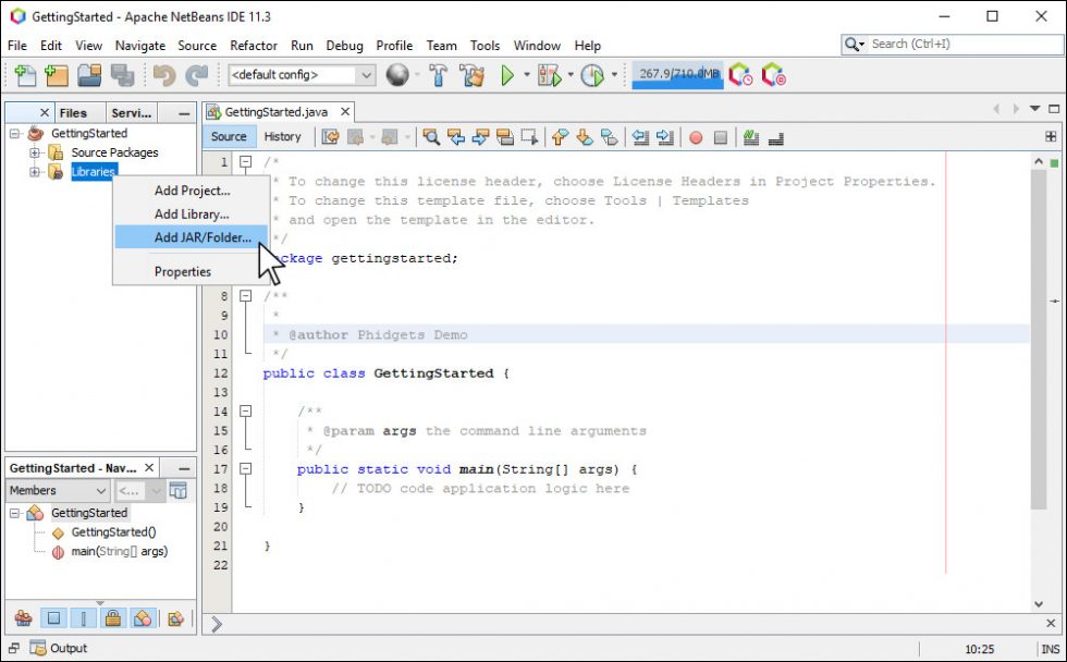 Getting Started Kit - Configure IDE - Phidgets