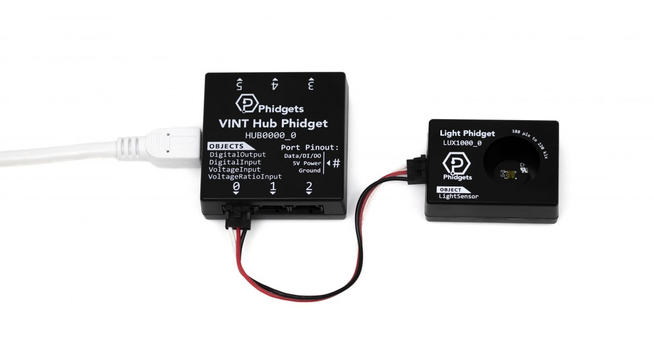 Light sensor - Phidgets