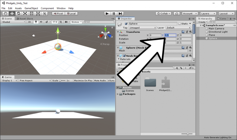 Thumbstick - Phidgets