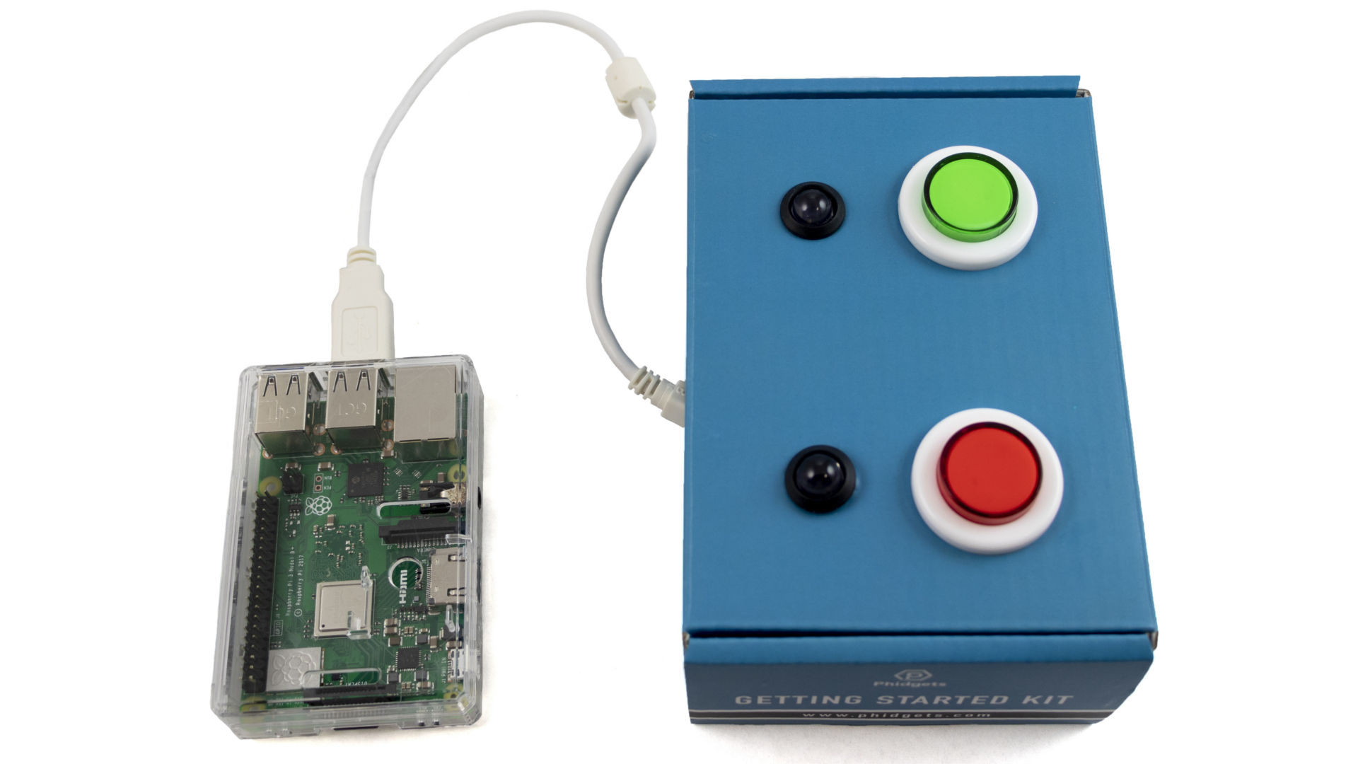 Raspberry Pi Display Graph On Website Phidgets
