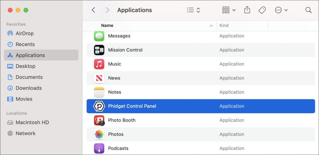 Install Libraries - Phidgets