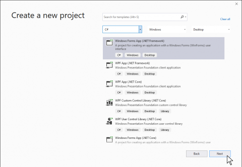 C# - Graphical User Interfaces - Phidgets