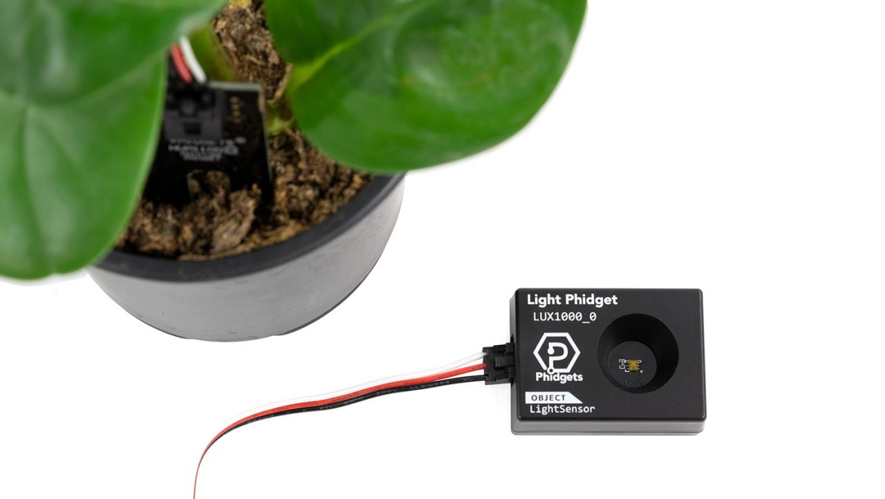 Use the Light Phidget - Phidgets