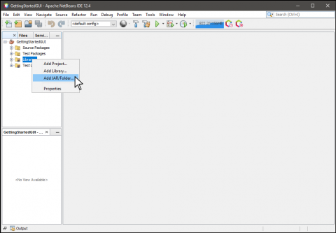 Java - Graphical User Interfaces - Phidgets