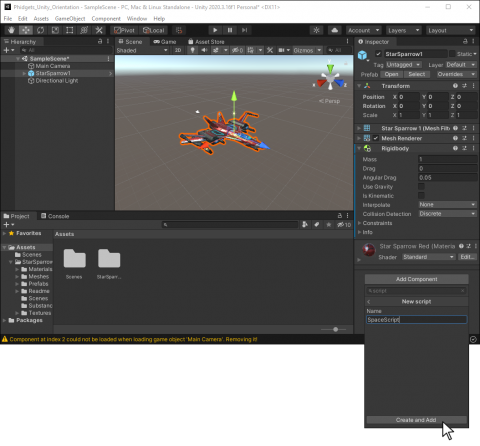 Orientation Tracking - Phidgets