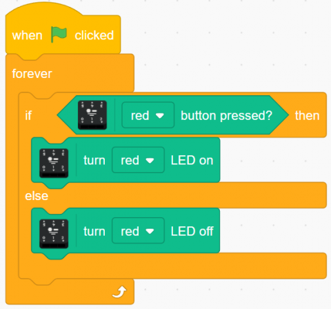 Scratch Use Buttons - Phidgets