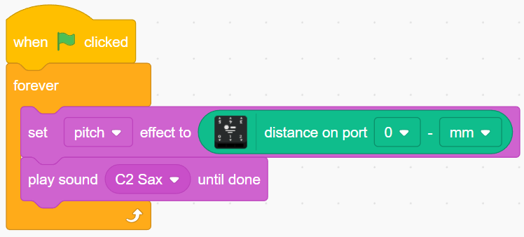 Scratch Music - Phidgets