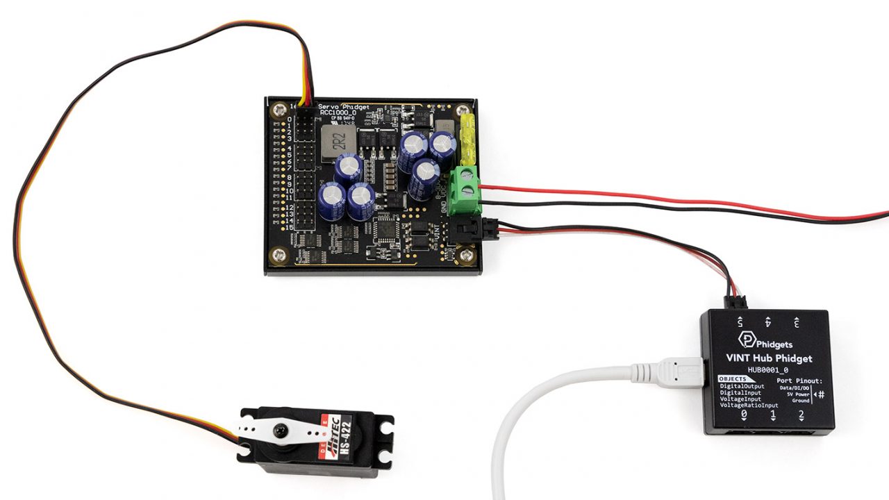 RC Servo Phidget - Phidgets
