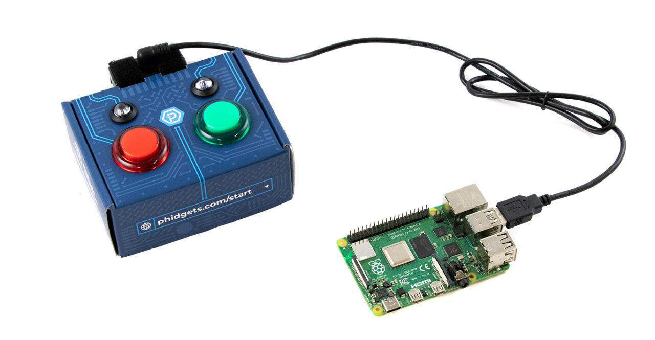 Raspberry Pi - Display Data on Website - Phidgets