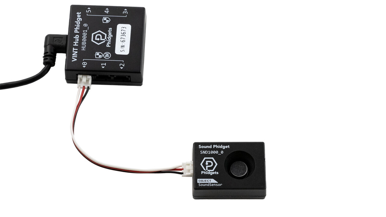 Scratch Noise Level - Phidgets