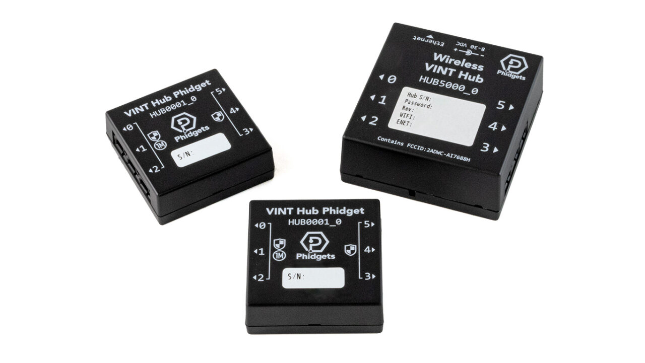 Using Multiple VINT Hubs - Phidgets