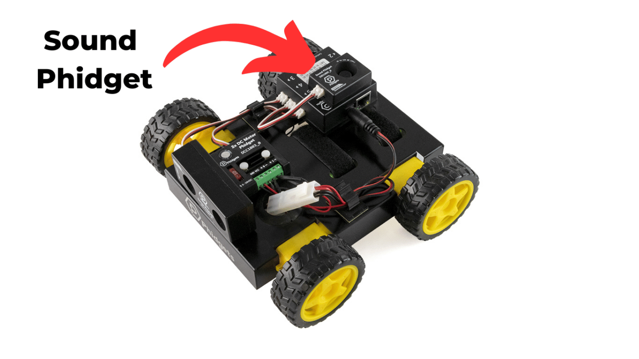 Sound Controlled Rover - Phidgets