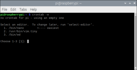 Raspberry Pi - Cron - Phidgets