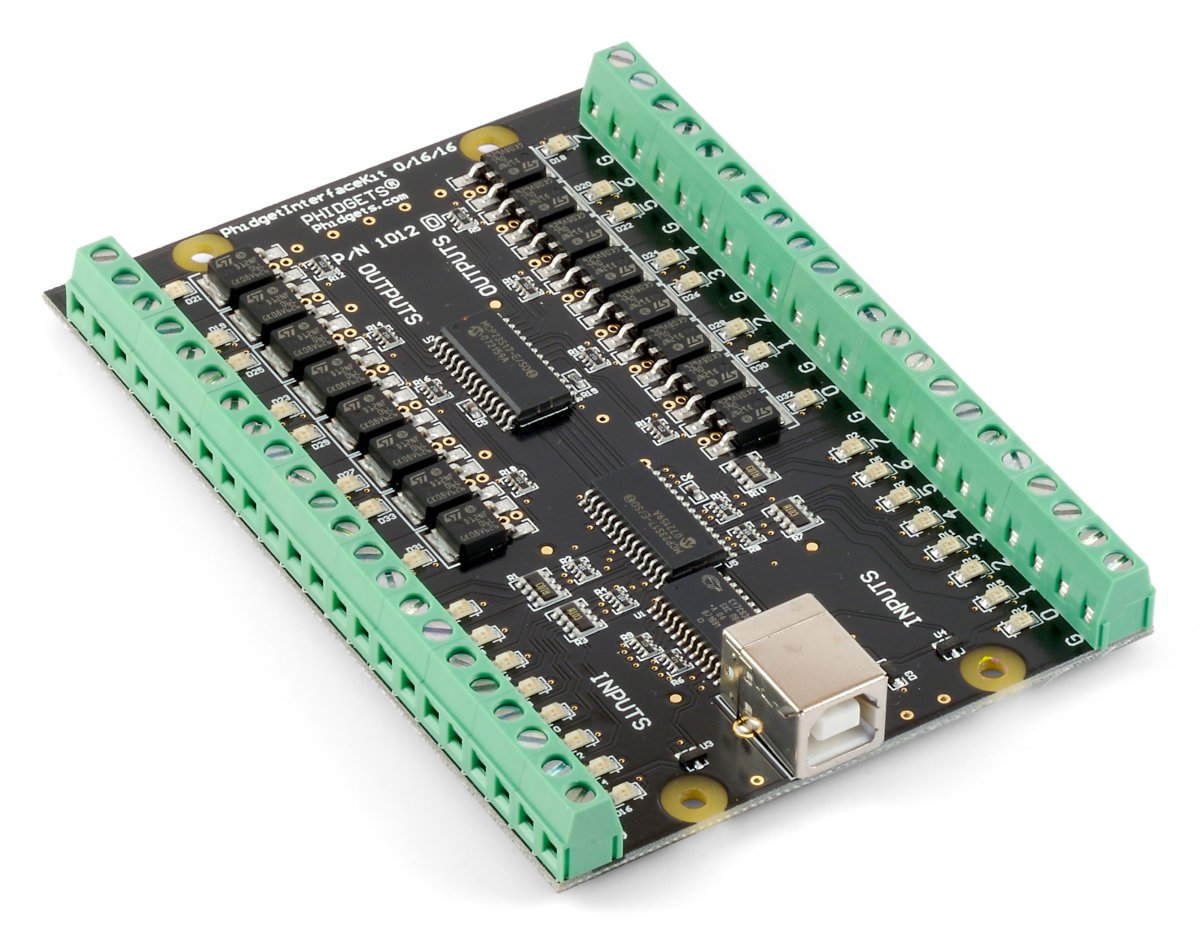 PhidgetInterfaceKit 0/16/16 - 1012_0 - Phidgets