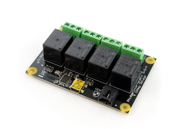 4x Isolated Solid State Relay Phidget - REL1100_0 at Phidgets
