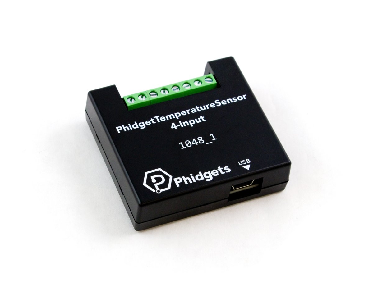 PhidgetTemperatureSensor 4-Input - 1048_1B - Phidgets