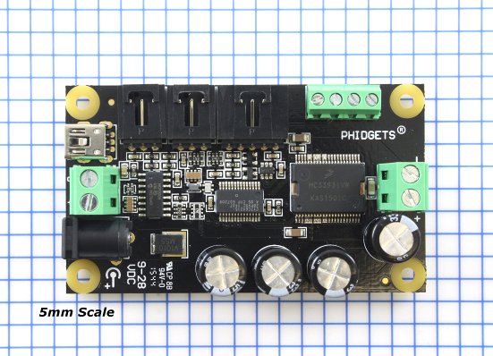 PhidgetMotorControl 1-Motor - 1065_0B at Phidgets