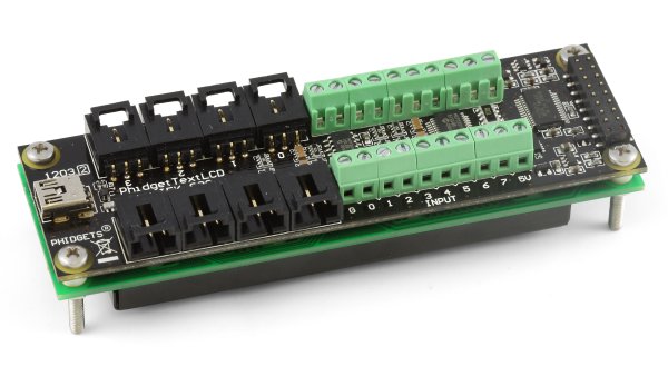 LCD Screen 4x20 - LCM2004D - 3654_0 at Phidgets