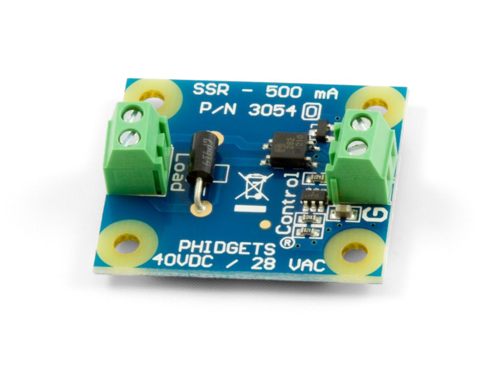 SSR Relay Board 0.5A - 3054_0 - Phidgets