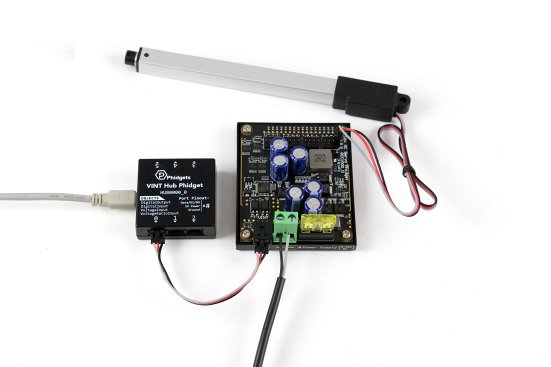 RC Linear Actuator - 100mm - 23N - 3540_0 - Phidgets