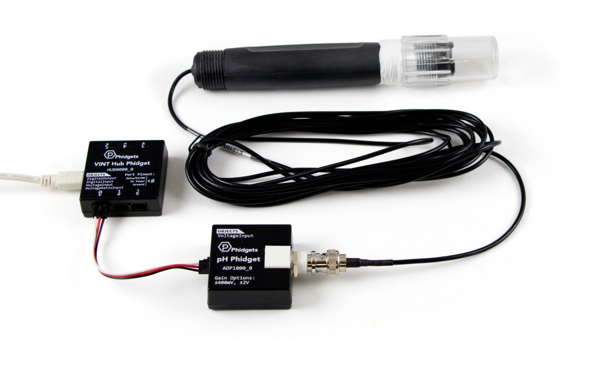 PC2121-5M pH Industrial Electrode - 3551_0 at Phidgets