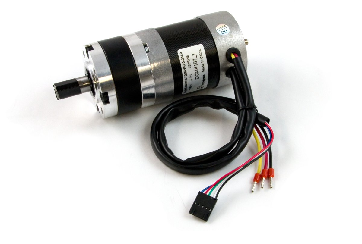 NEMA17 - Brushless DC Motor - 106:1 Gearbox - DCM4105_1 - Phidgets
