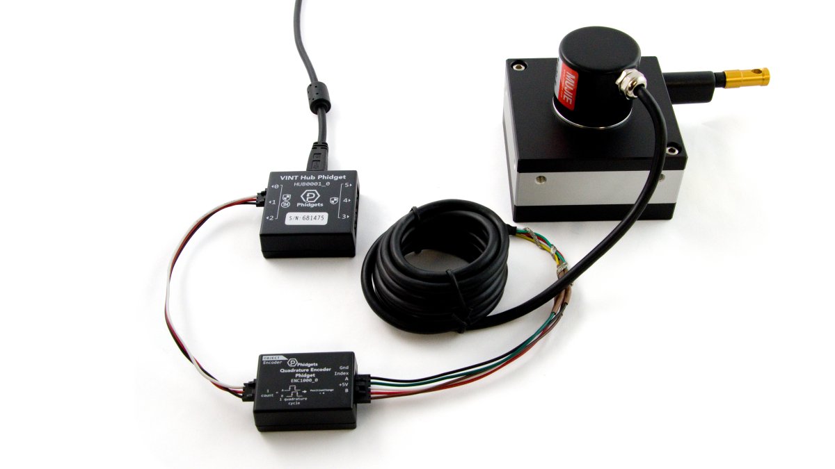 Draw Wire Encoder (3m) - ENC4119_0 - Phidgets