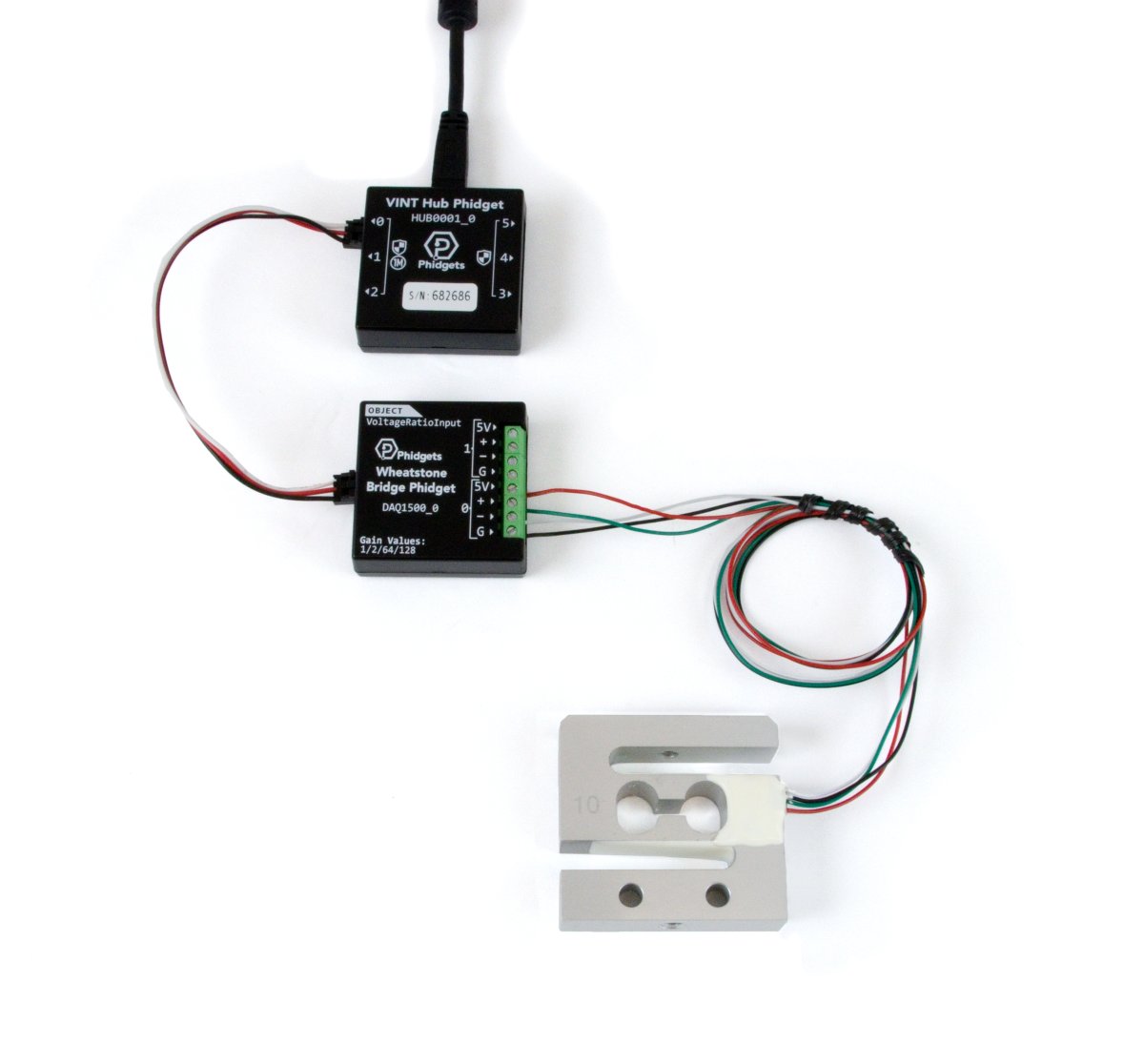 S Type Load Cell 10kg C2 Frc4161 0 Phidgets