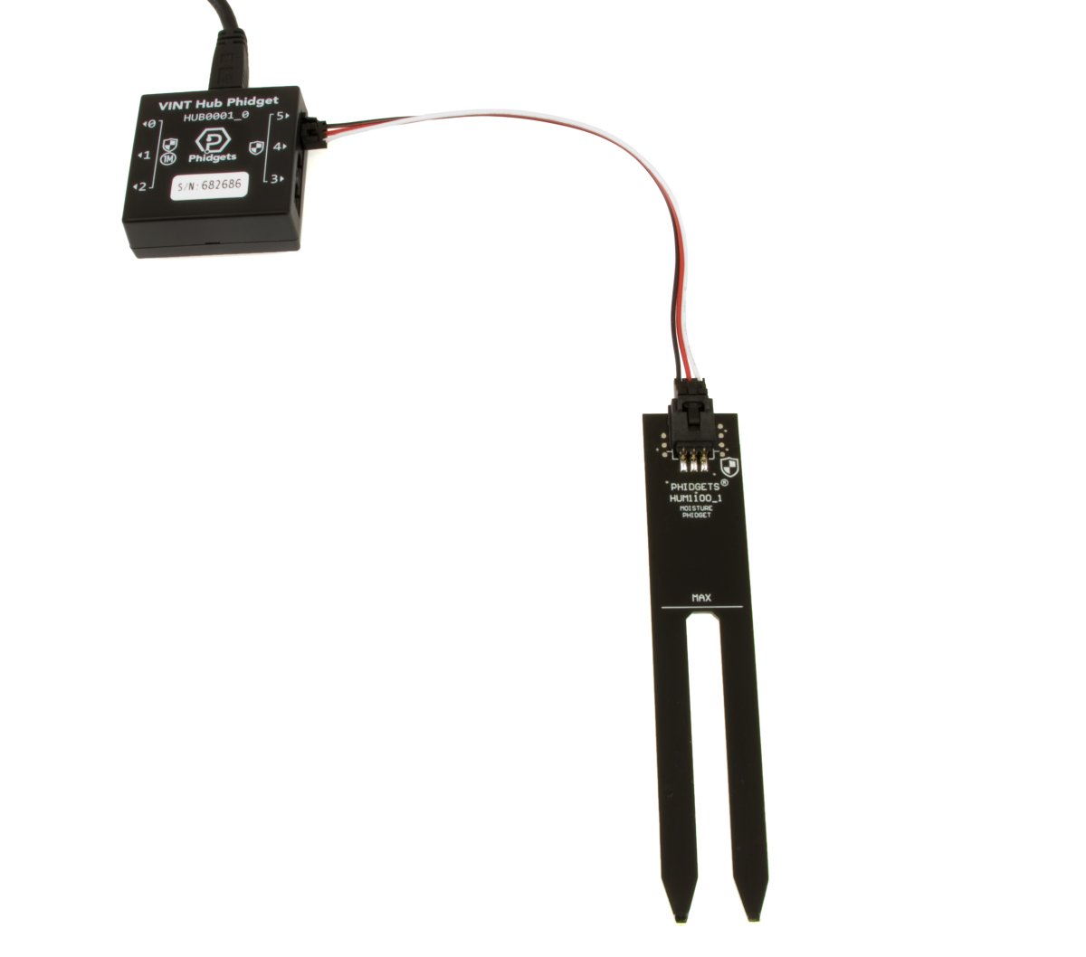 Soil Moisture Sensor - HUM1100_1 - Phidgets