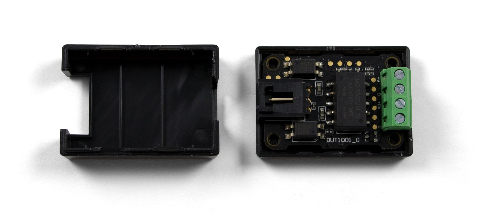 Isolated 12-bit Voltage Output Phidget - OUT1001_0 - Phidgets