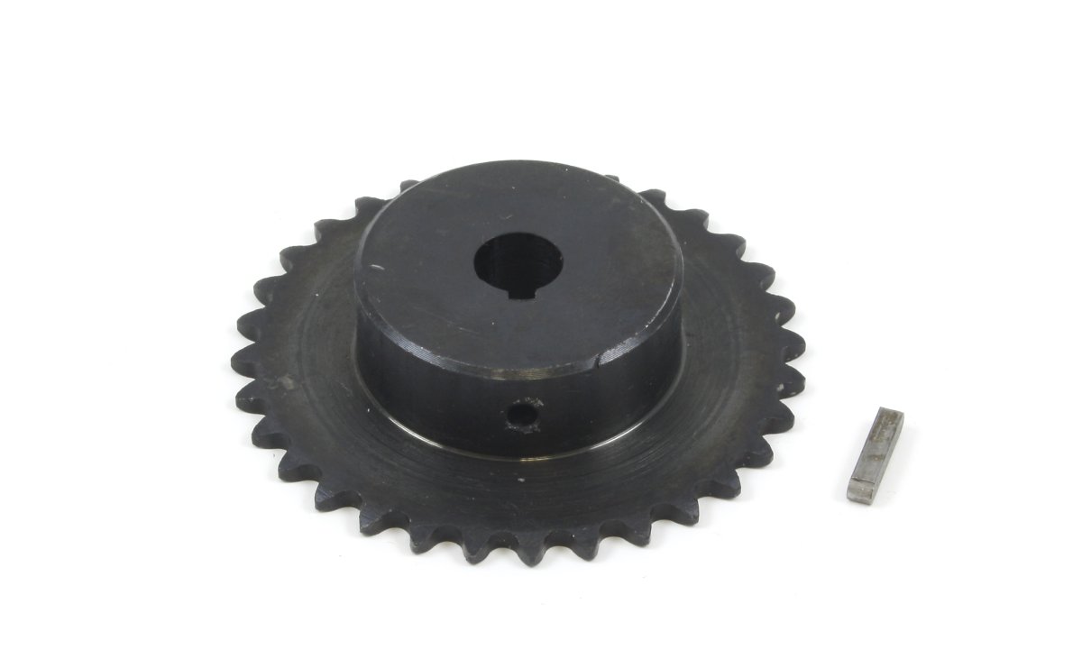 #25 Chain Sprocket 10mm Bore 32 Teeth 4mm Key - TRM4137_0 - Phidgets