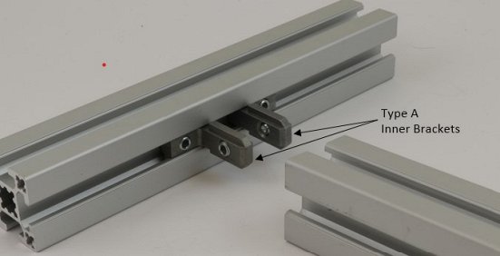 Inner Bracket PG40-A with set screw (8 pcs) - TSL4113_0 - Phidgets